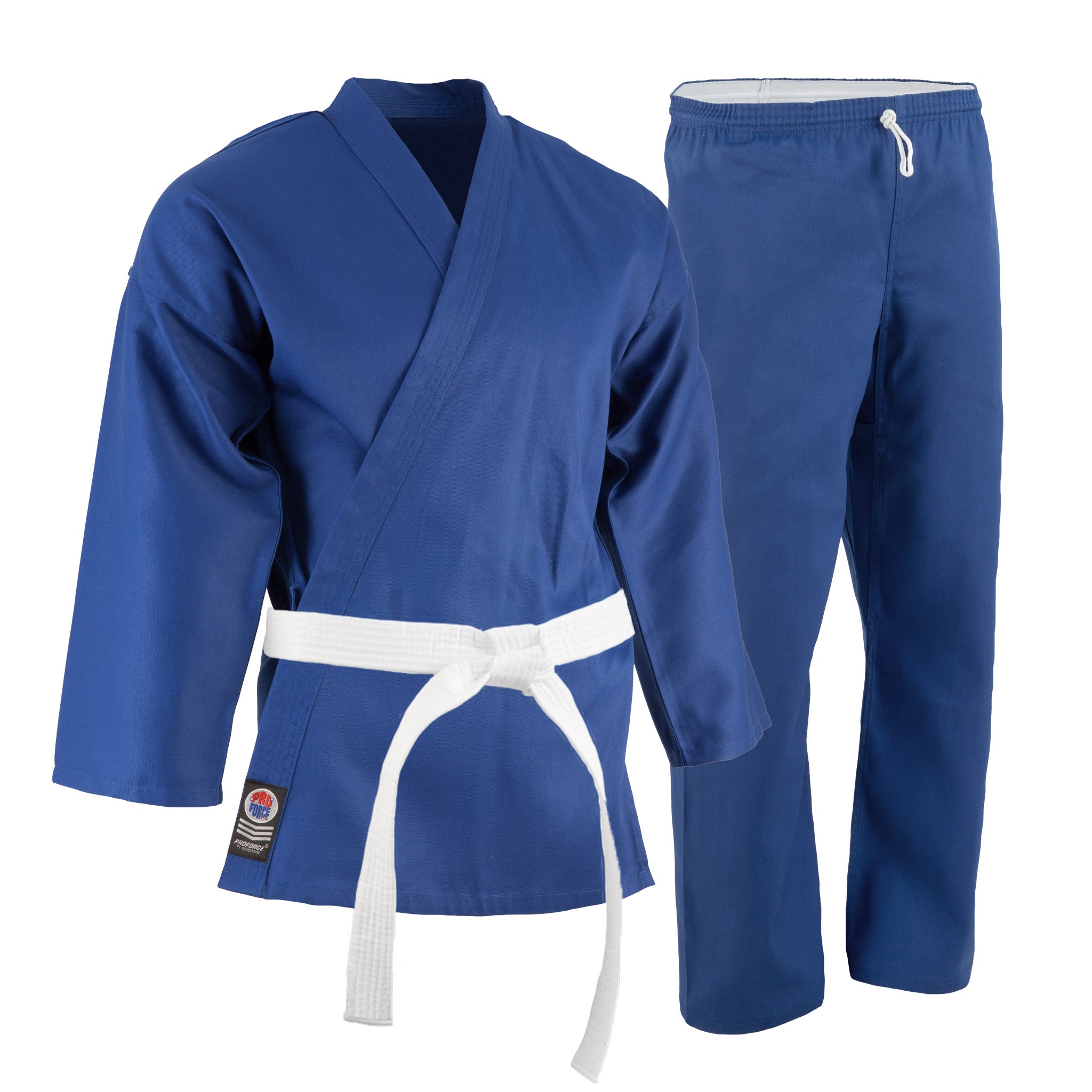 ProForce® 6 oz. Karate Uniform (Elastic Drawstring) - 55/45 Blend ...