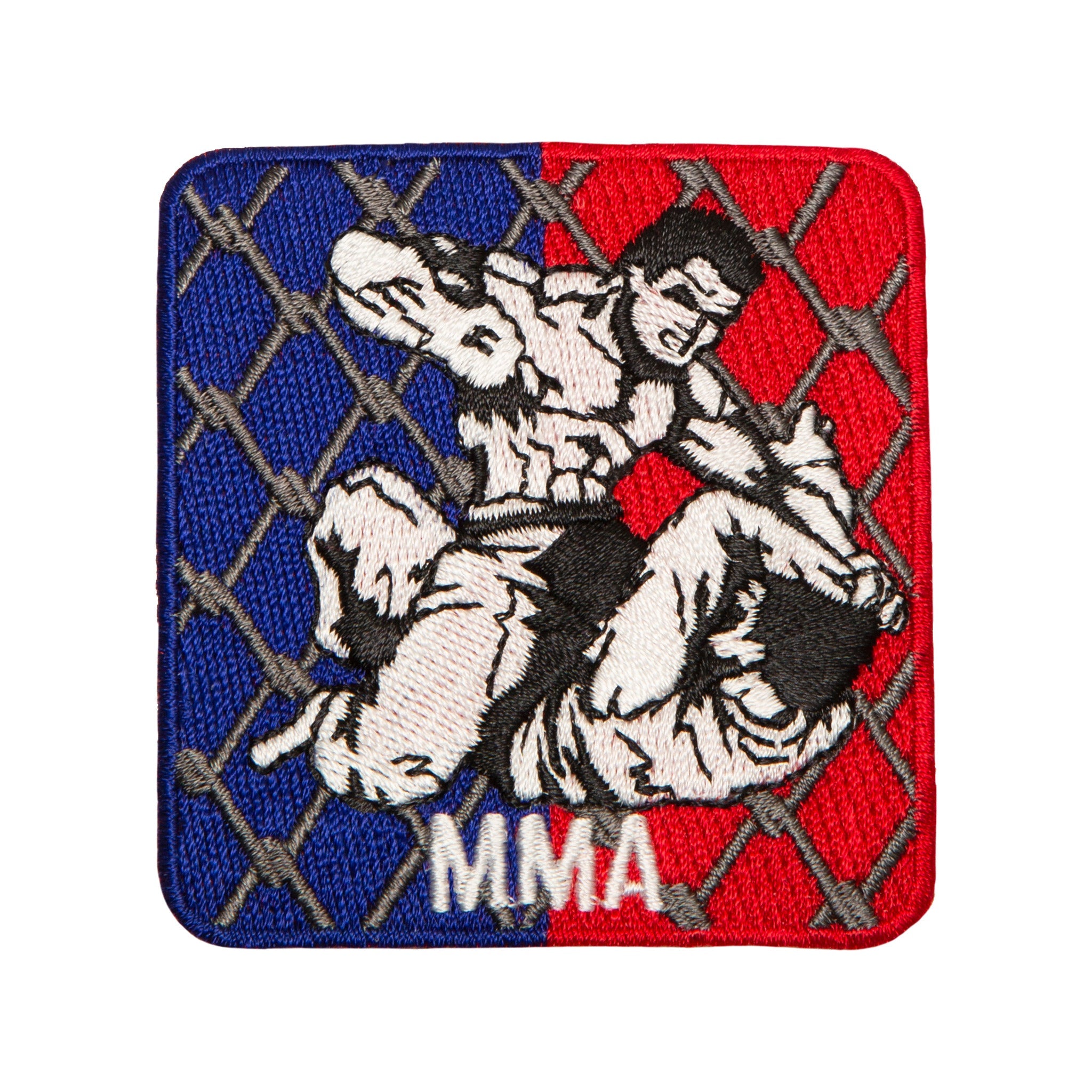 Square Cage MMA Patch