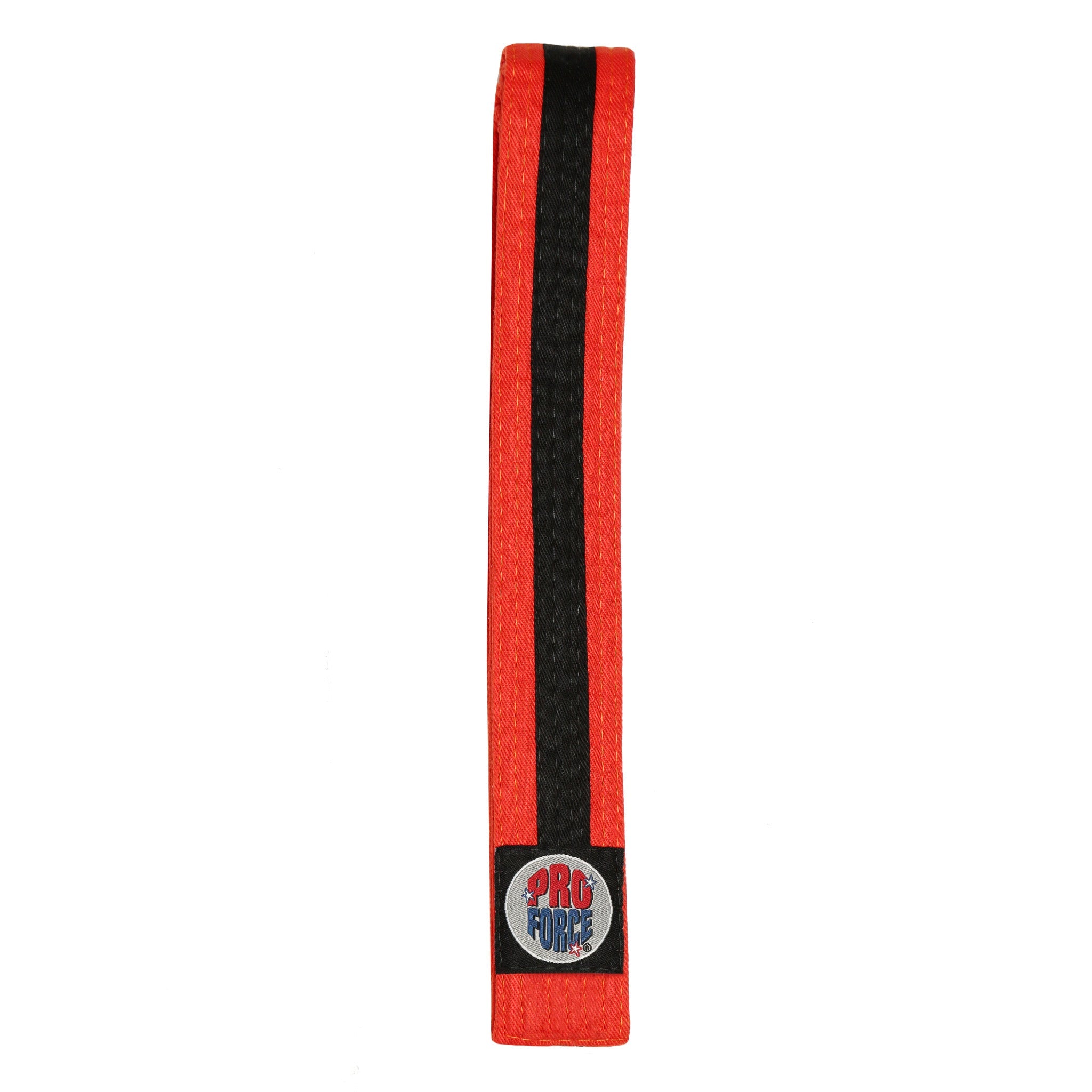 ProForce® III 1.75" Double Wrap Black Stripe Karate Belt