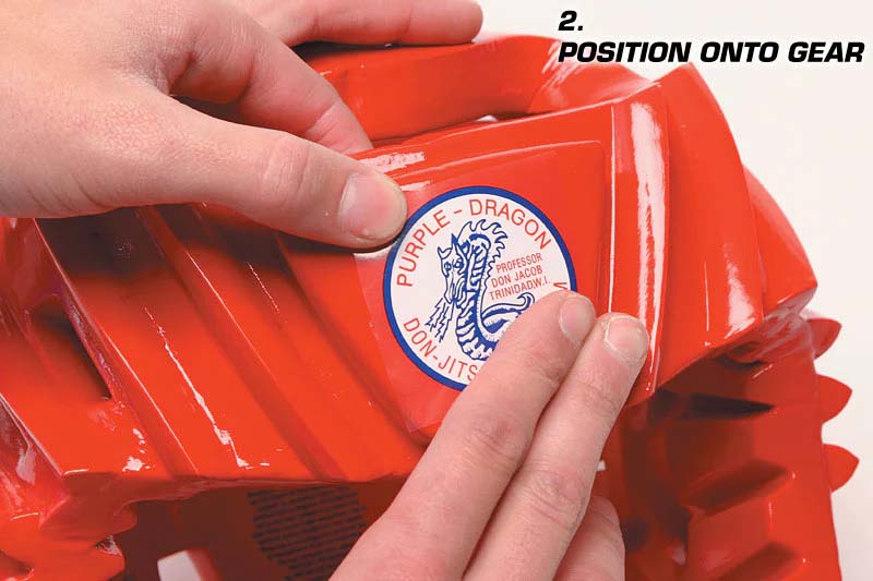 Custom Gear Labels | Foam Sparring Equipment | AWMA